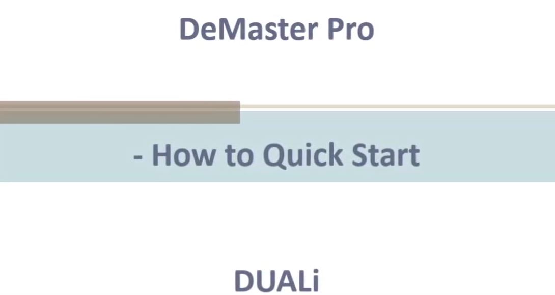 DUALi - SUPPORT - Tutorial